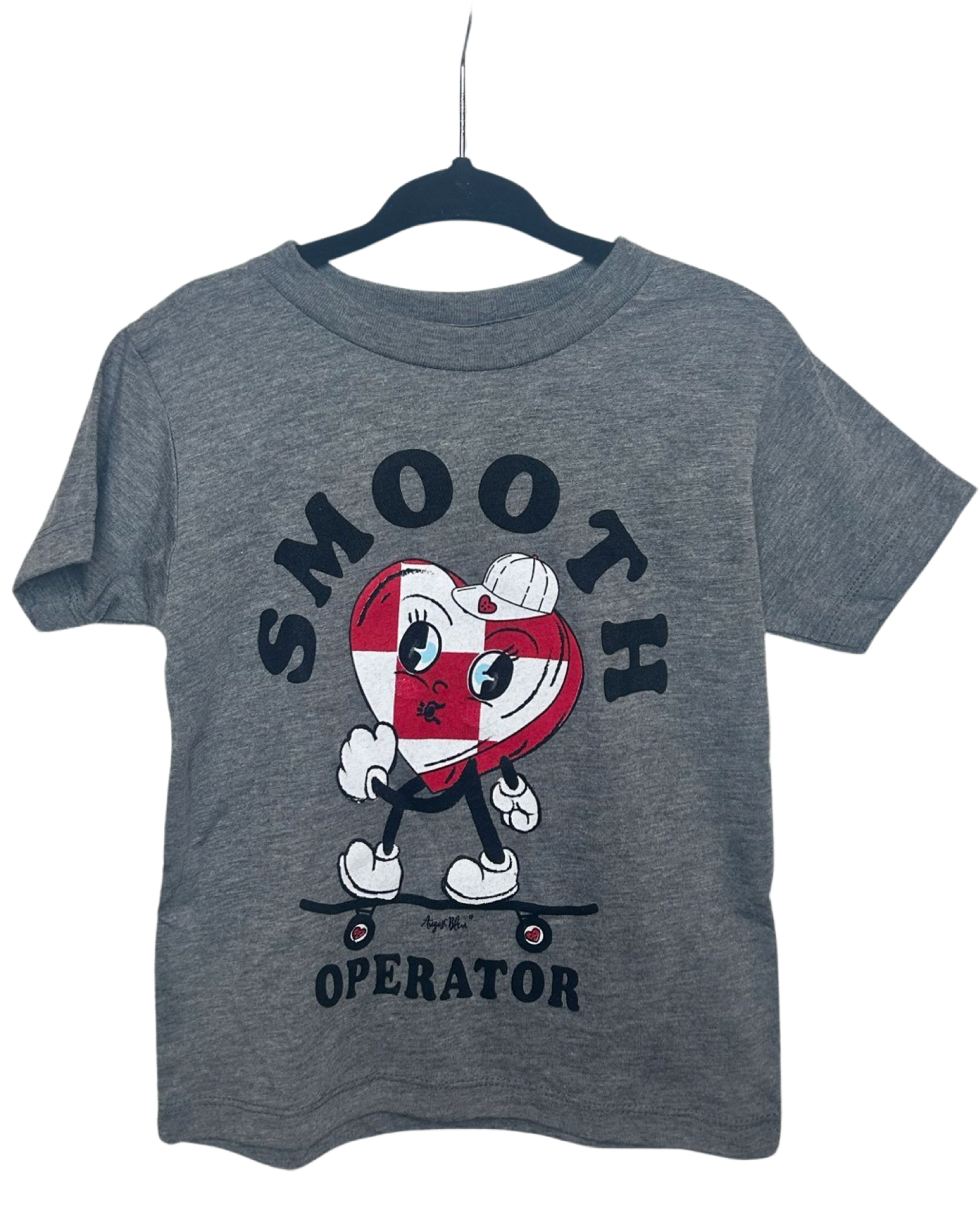 Kids Smooth Operator Grey Tee – Mimi Jays Monogram Boutique